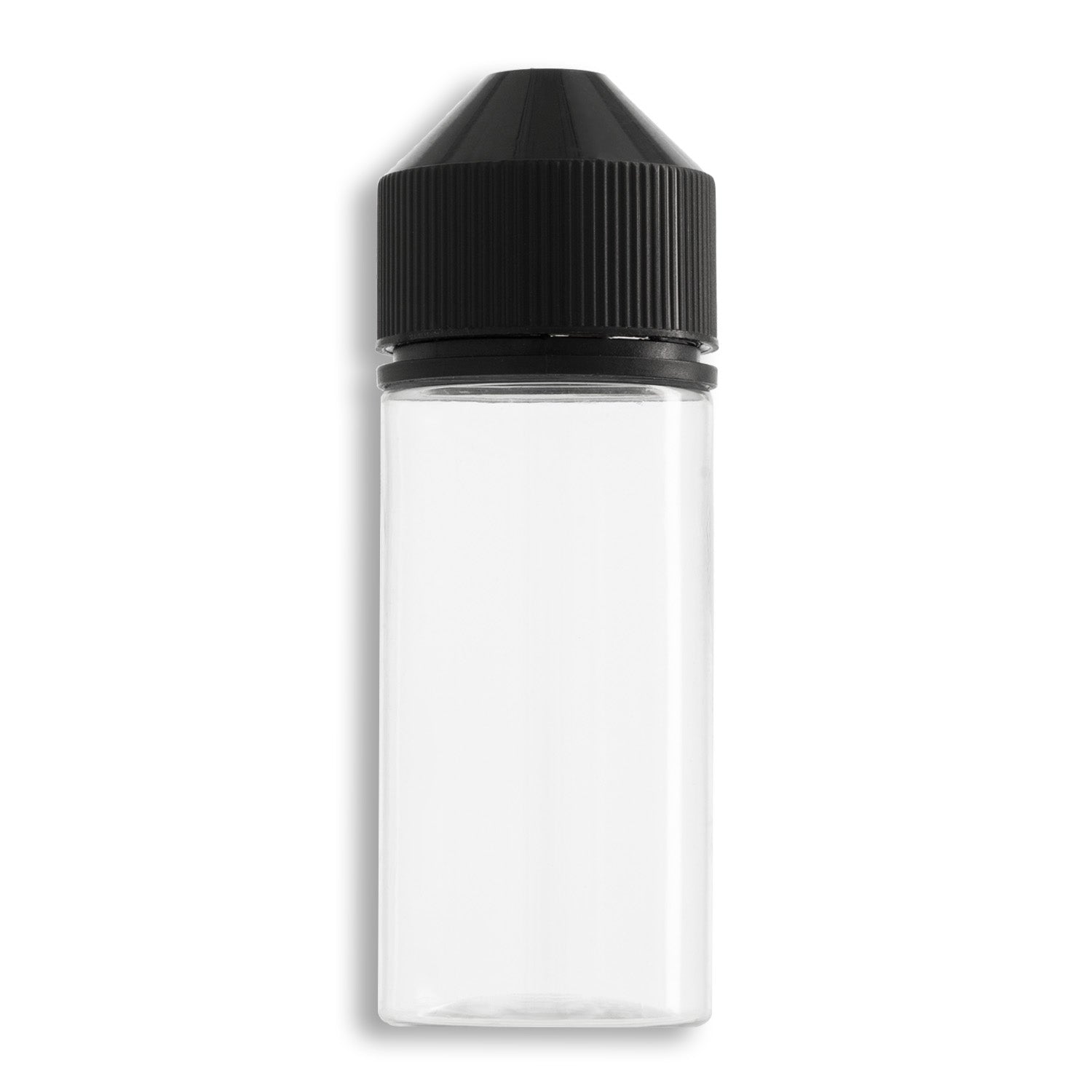 100mL PET Clear V3 Big Mouth Bullet Child Resistant/Tamper Evident + V
