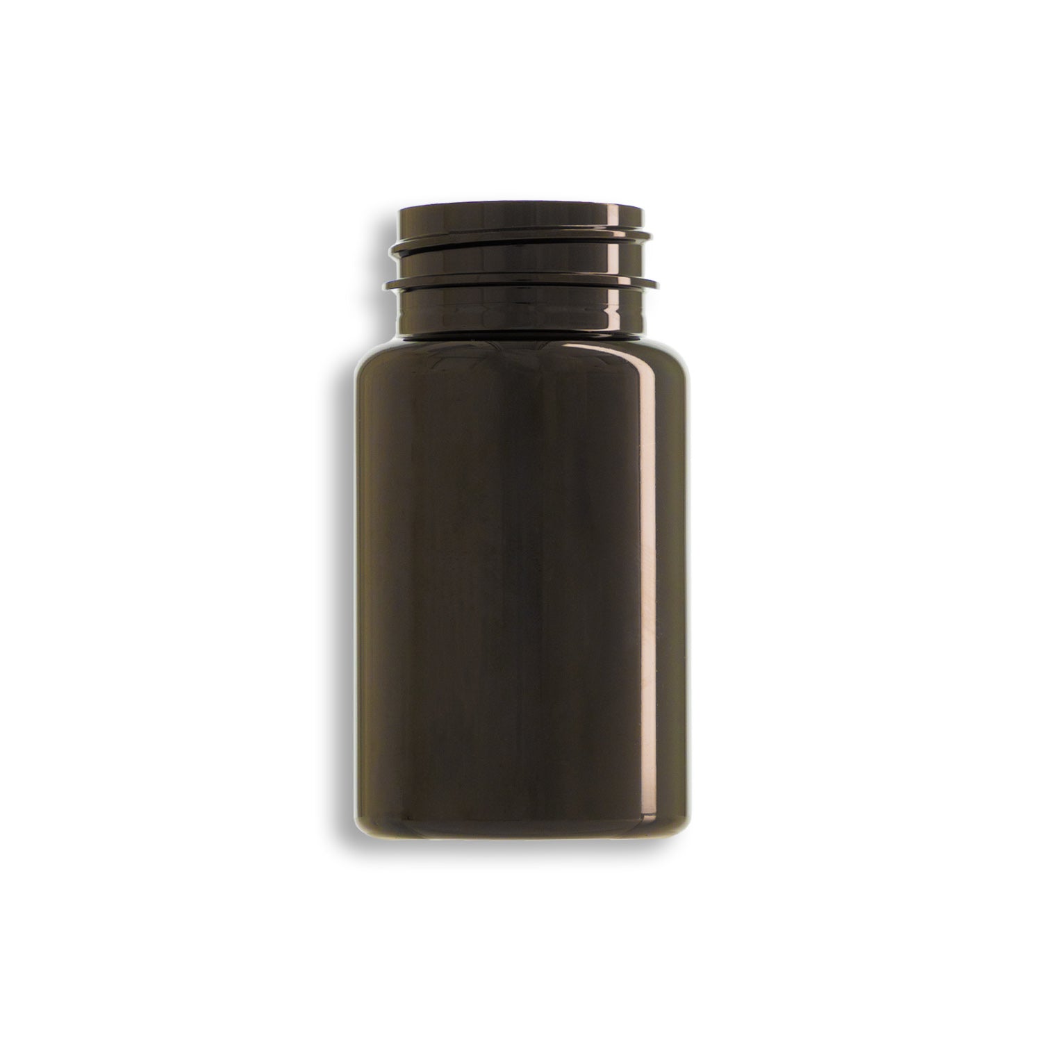 100cc 38-400 Dark Amber PET Packer Bottle