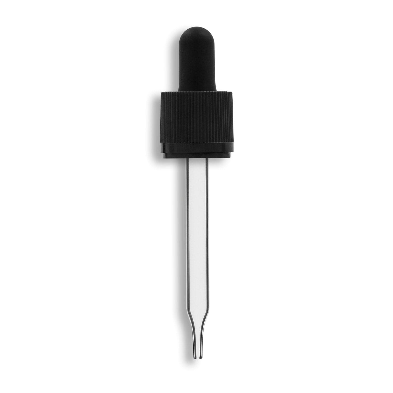 18-415 Tamper Evident/Child Resistant Dropper Assembly- Clear 108mm Le