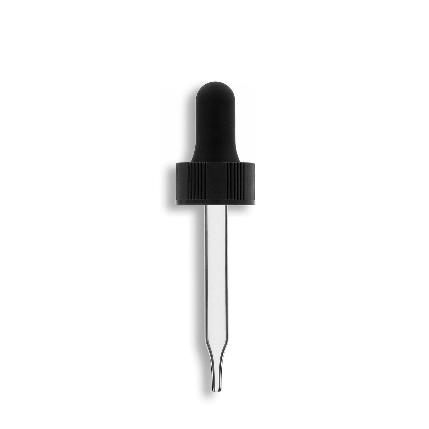 20-400 Standard Dropper Assembly w/ Nitrile Bulb- Clear 76mm Length