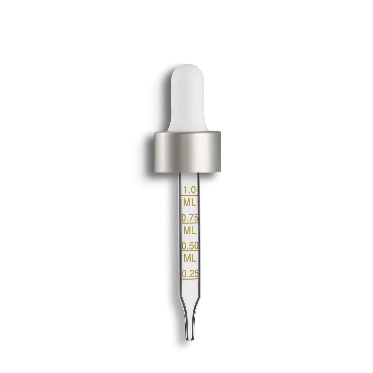 20-400 Matte Silver Standard Dropper Assembly- Graduated 76mm Length